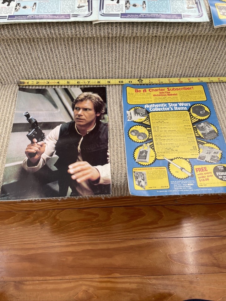 Star Wars Original Monthly Magazines, Five Issues. Estate Sale Items ...