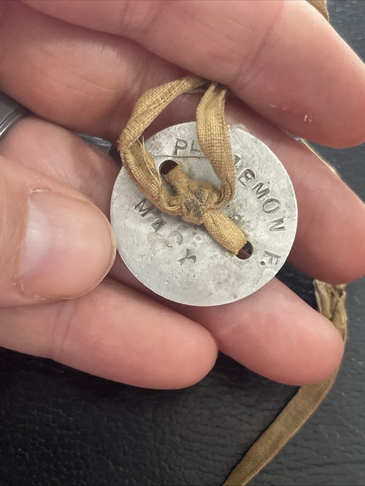 Pair Of US Army WW1 Dog Tags On Original Neck Cord | eBay