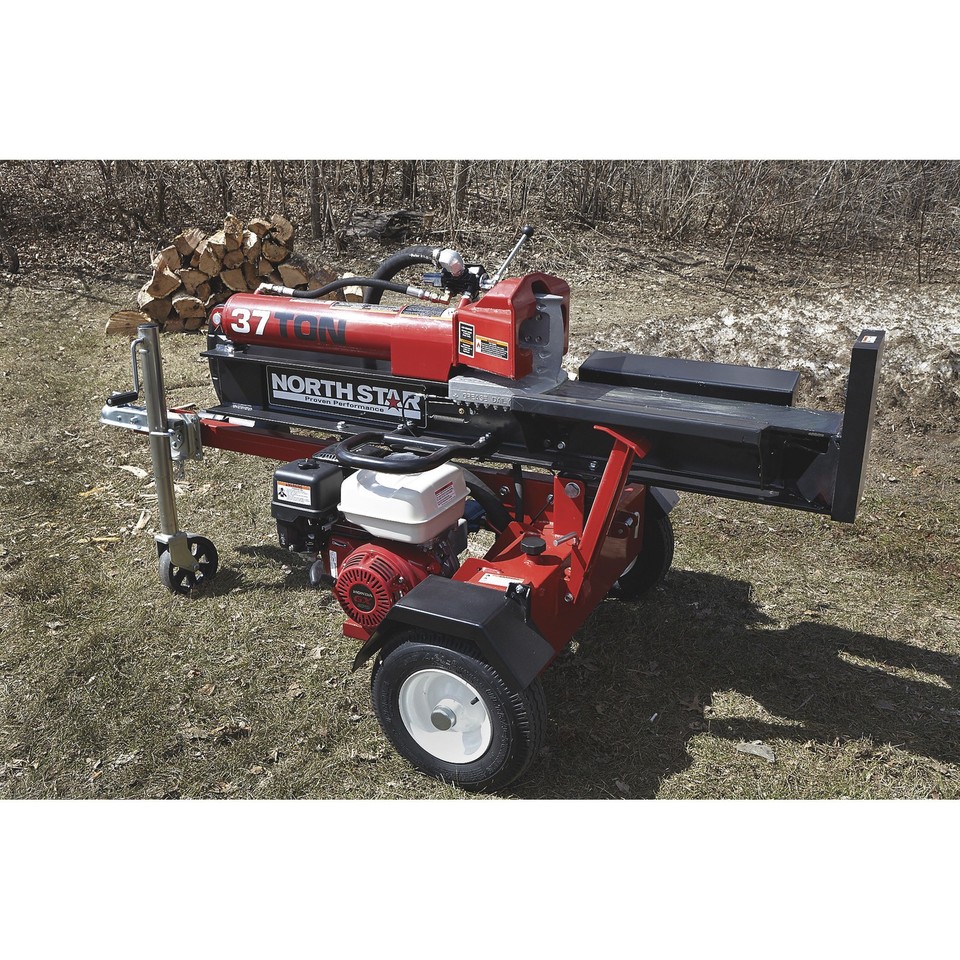 NorthStar Horizontal/Vertical Log Splitter, 37-Ton, 270cc Honda GX270 ...