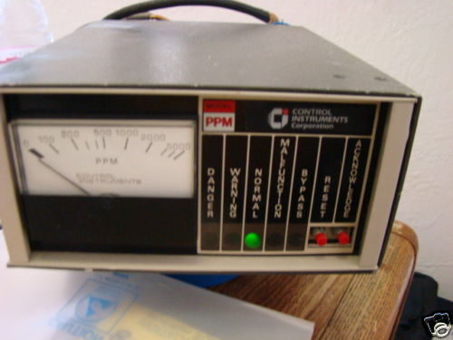 Control Instruments Corporation Model: PPM | eBay