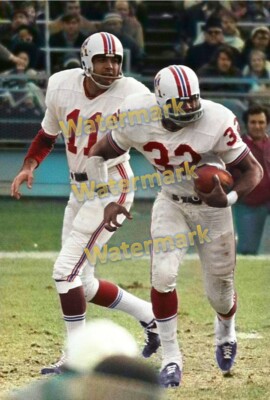 1970 JOE KAPP Boston Patriots Sports Poster NFL Action Shot 16x24 ...