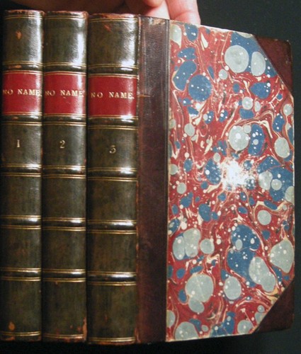 1862 WILKIE COLLINS TRIPLE DECKER FIRST EDITION NO NAME LADY SYKES ...