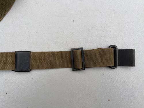WW2 WWII Original 1944 1945 M1 Garand 1903 1917 USGI Web Sling OD Flat ...