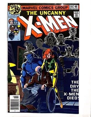 Uncanny X-Men #114 1st "Uncanny" Use in Title Claremont & Byrne (CW) 37 ...