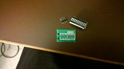 Single Charlieplexing Bar Graph PCB with green bargraph LED and 4 pin ...