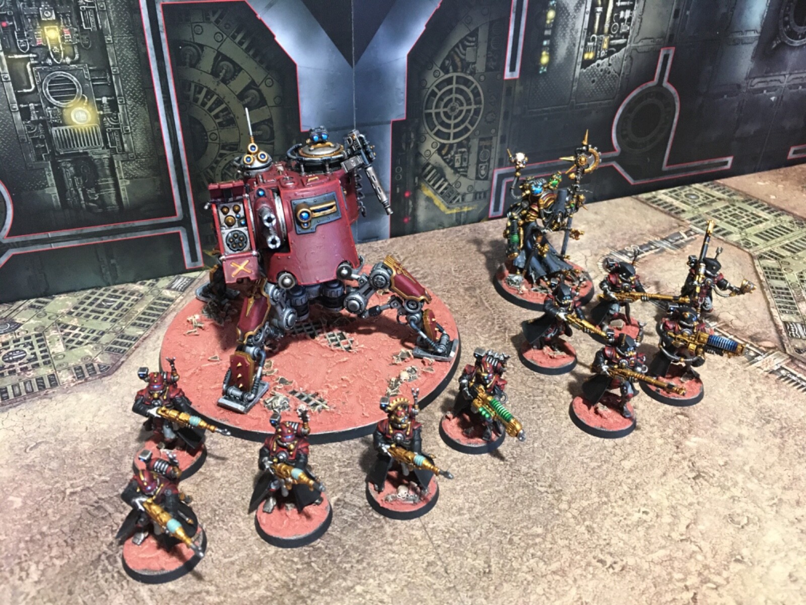 Skitarii Adeptus Mechanicus Army Painted Ad Mech Commission Warhammer ...
