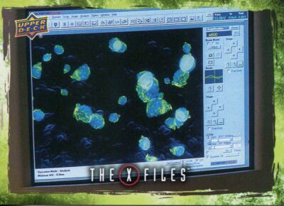 X Files UFOs & Aliens Sticker Card S-78 Vienen - Active Contagion | eBay UK