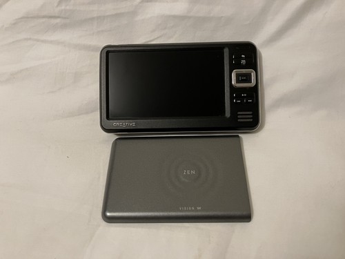 Creative ZEN Vision W Video/FM/MP3/CF Model PMC-HD0004 For Parts Fast ...