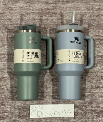 Stanley Quencher H2.0 40oz FlowState Tumbler - Chambray Blue & Shale ...