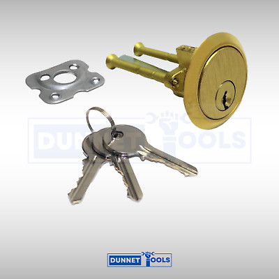 Rim Cylinder Replacement W/ 3 keys Door Lock Night Latch Cupboard Lock ...