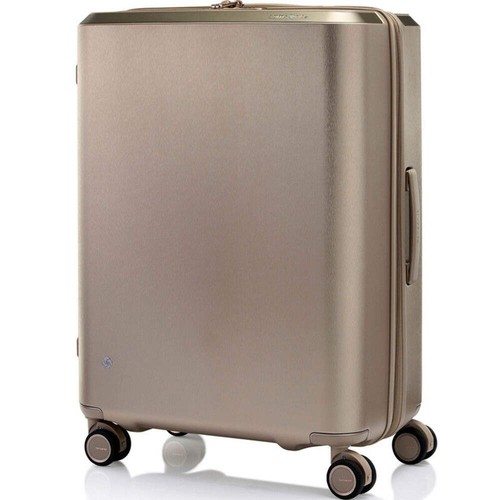 Samsonite Evoa Z Medium 69cm Hardside Suitcase Ivory Gold 51101 | eBay ...