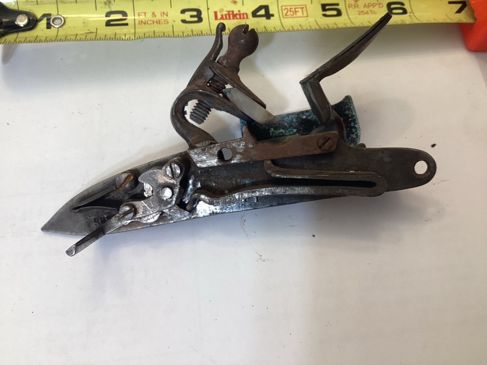 Antique Side Lock Plate Hammer Assembly Percussion Rifle Part | eBay