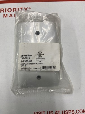Speedstar 135-0223 Face plate and feed thru insert | eBay