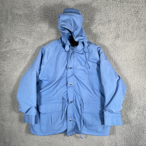 Vintage The Woolrich Woman Rain Jacket XL Wool Blend Lined Hooded | eBay