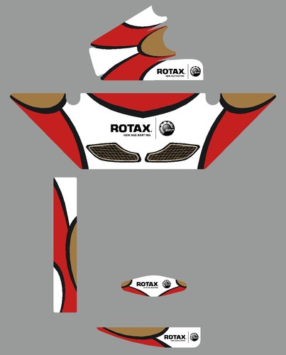 DR Racing Kart STIL ROTAX KÜHLER AUFKLEBER KIT - KARTING | eBay
