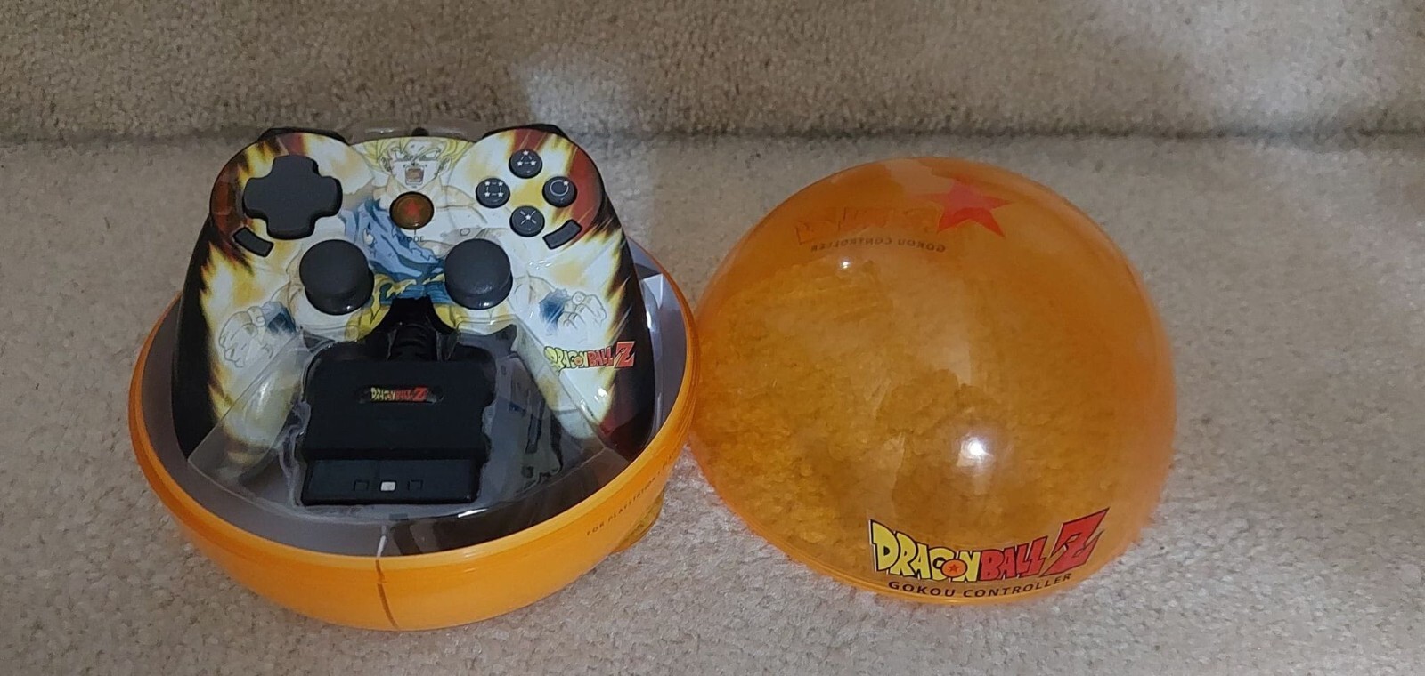 Nubytech Dragon Ball Z Orange Mini Pod Controller GOKOU Sony PS2 ...
