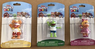 Disney Junior Muppet Babies, Kermit, Fonzie And Piggy, New In Package ...
