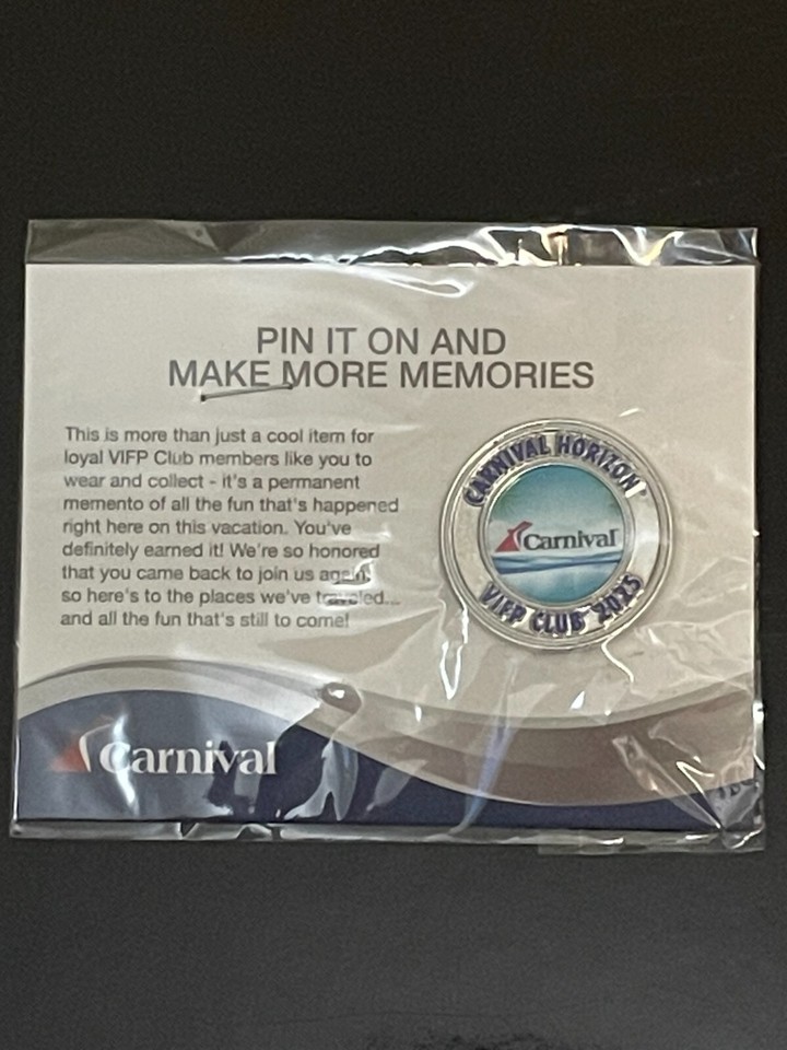 Carnival Cruise Line 2025 VIFP CLUB Pin Carnival Horizon | eBay