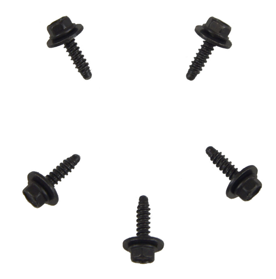 GM Hex Head Bolts W/Washer Pack of 5 New M4.2 X 16 Black OEM 11589011 ...