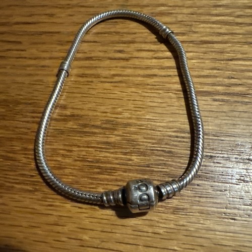 Authentic Pandora Bracelet, Sterling Silver with Pandora Clasp #590702 ...