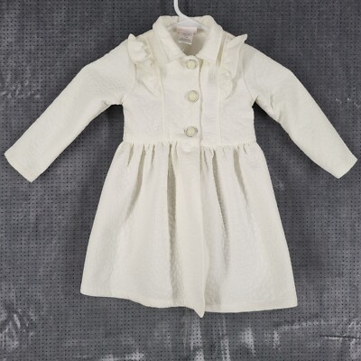 Little Lass 3 Piece Set Girls 24M Peacoat Sundress Bloomers Ivory ...