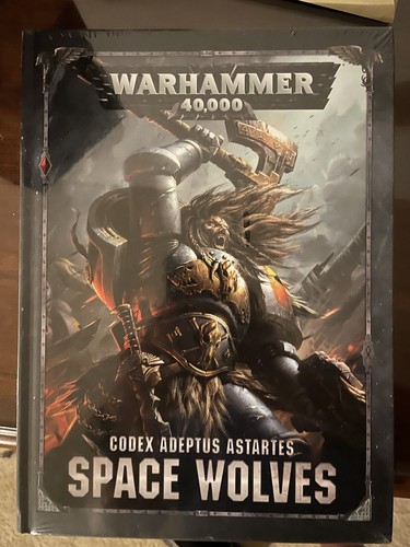 Warhammer 40k - Space Wolves Codex Hardcover NEW! | eBay