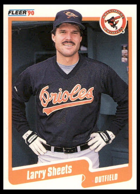 1990 Fleer - #189 Larry Sheets for sale online | eBay