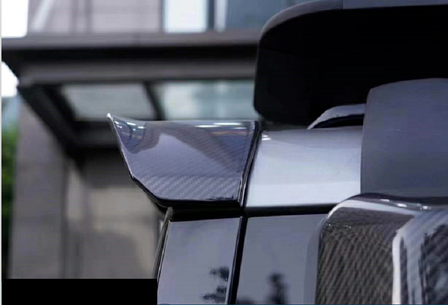 Carbon Fiber Rear Spoiler Fits For Defender 110 2020-2023 Tail Wind ...