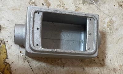 Appleton FD Unilet 3/4" Type C Malleable Iron Cast Box | eBay