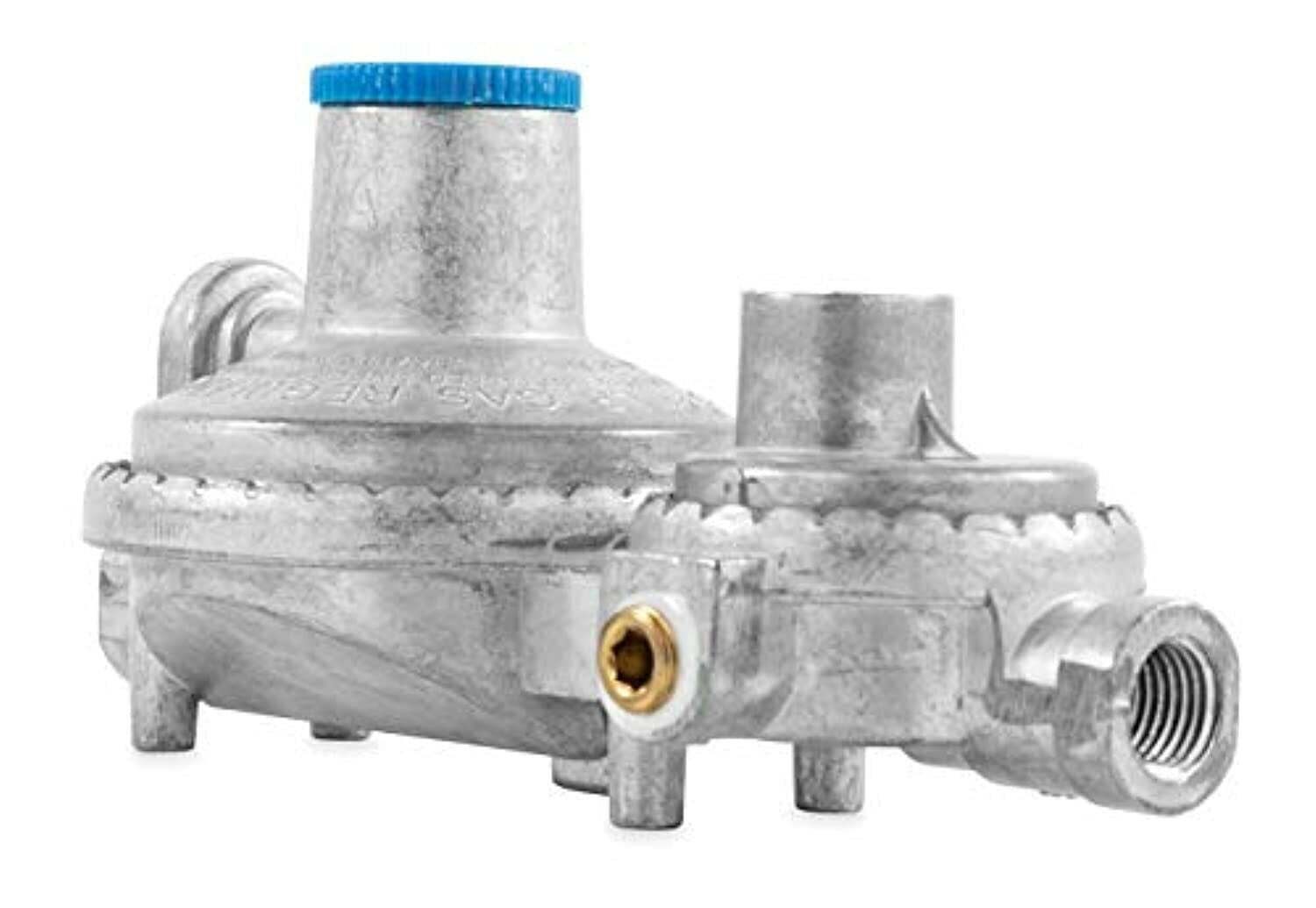 Camco Vertical 2-Stage RV Propane Regulator - Silver (59313) | eBay