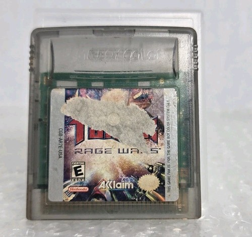 Turok Rage Wars Nintendo Gameboy Color GBC Cartridge Only Tested ...