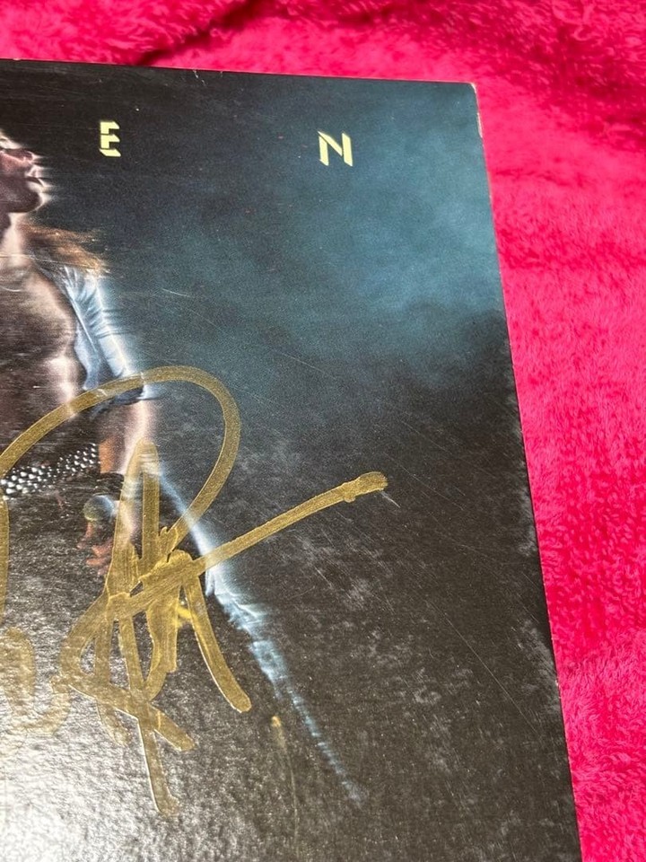 Van Halen Autographed Record Original Member Signatures Rare Used | eBay