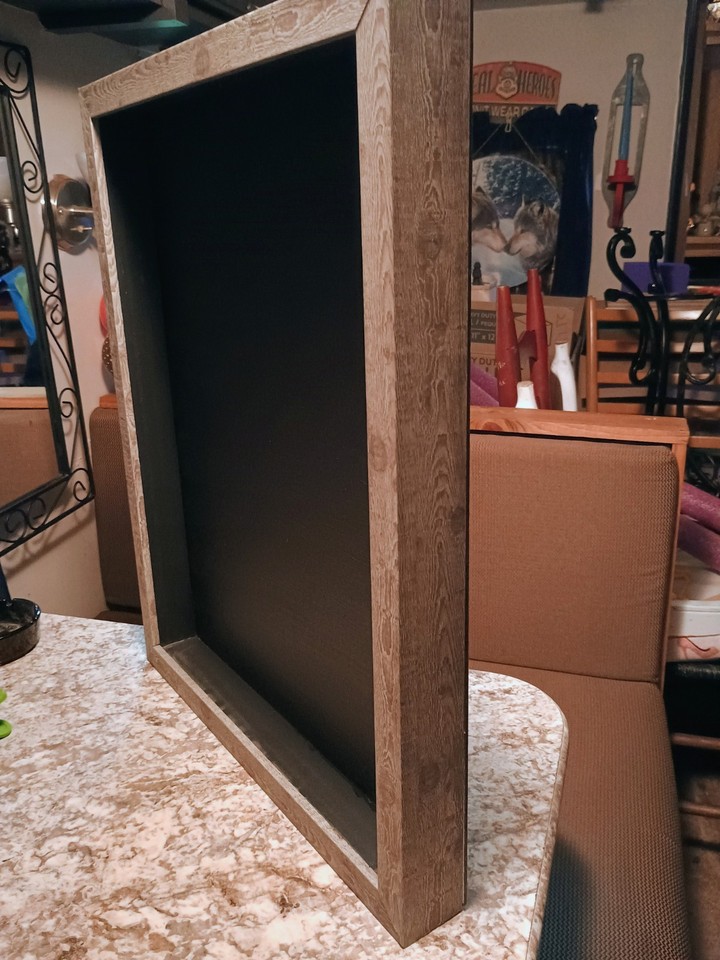 Chalk Marker Board. Wall Hanging 17.5"X21.5"X2" | eBay