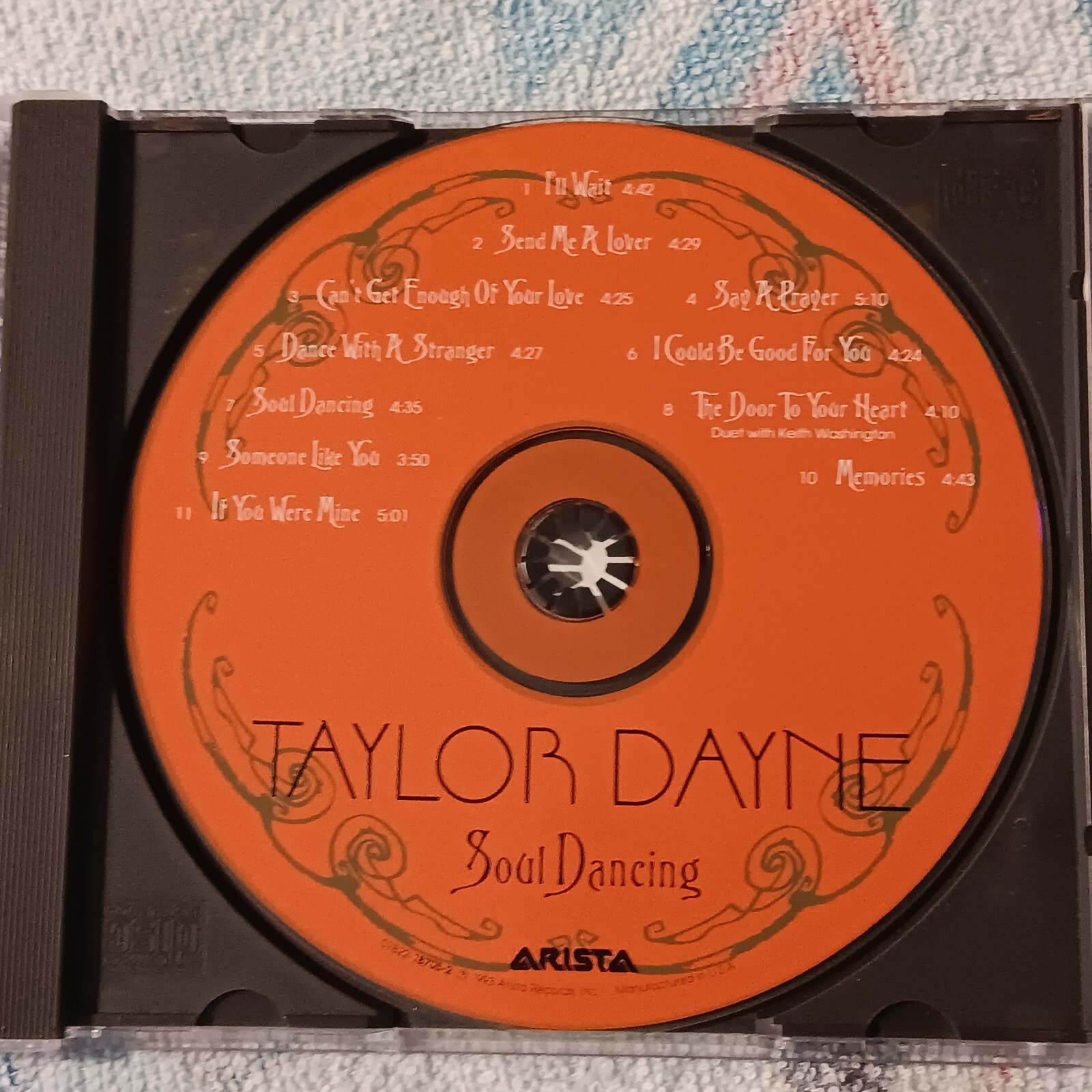 Taylor Dayne Soul Dancing (CD, 1993, Arista Records) 90s Music ...