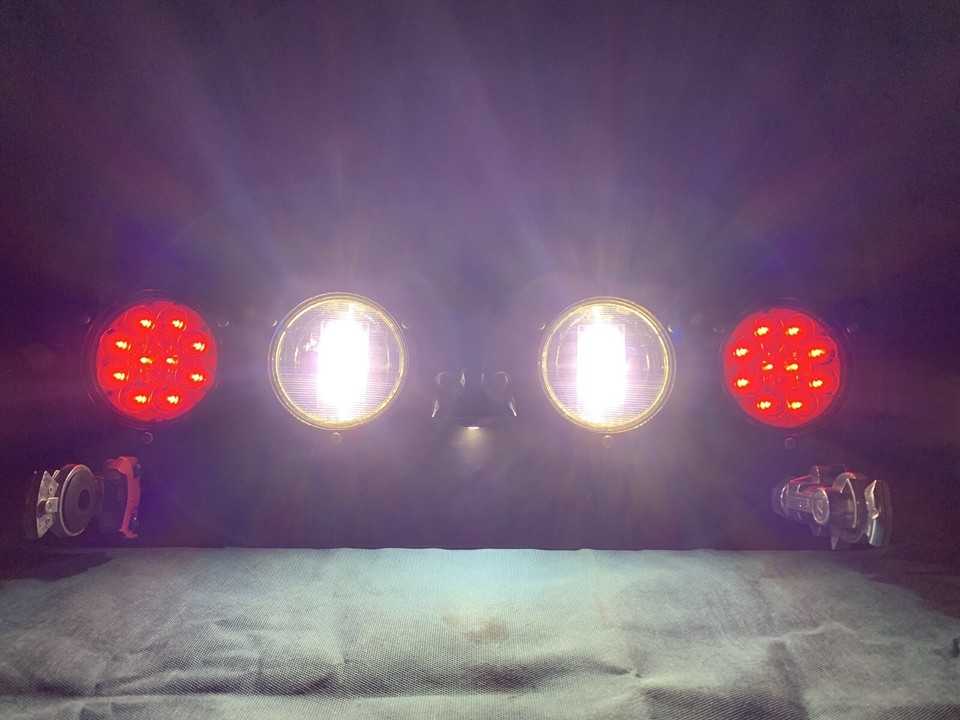 Paccar Grote LED Tail Light Assembly Kenworth With Wiring Peterbilt ...