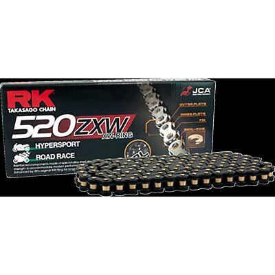 RK Excel 520 ZXW - Drive Chain - 120 Links - Black Scale BL520ZXW-120 ...