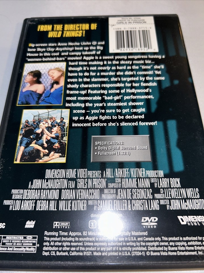 AMANDA DIGIULIO - Girls In Prison - DVD - Anne Heche 786936189520| eBay
