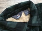 Guide Gear Mens Sherpa Lined Fleece CPO Shirt Green Black Buffalo Plaid ...