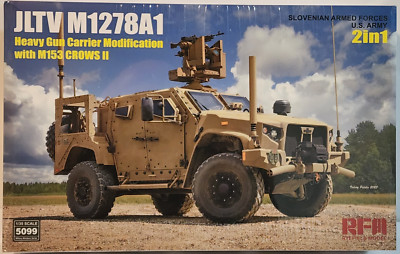 JLTV M1278A1 HEAVY GUN CARRIER MODS W/M153 CROWS II MODEL KIT - 1/35 ...