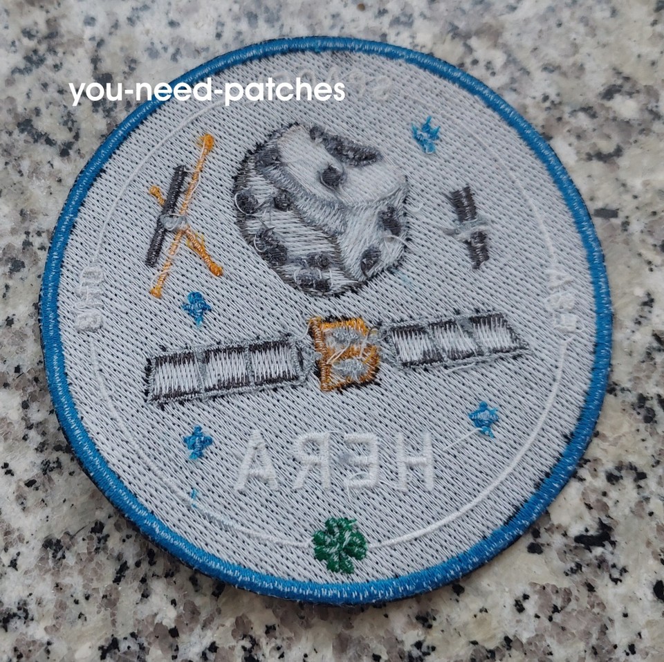ESA SpaceX Falcon9 HERA Asteroid Dimophos Mission logo patch sew on embroidery | eBay