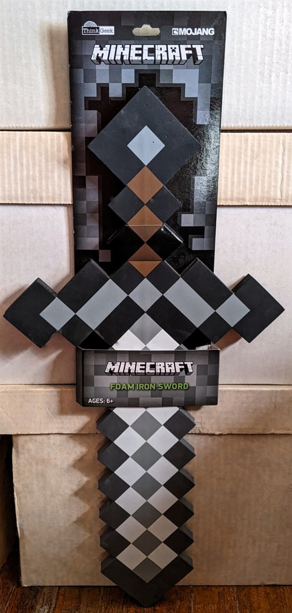 Minecraft Iron Sword Foam
