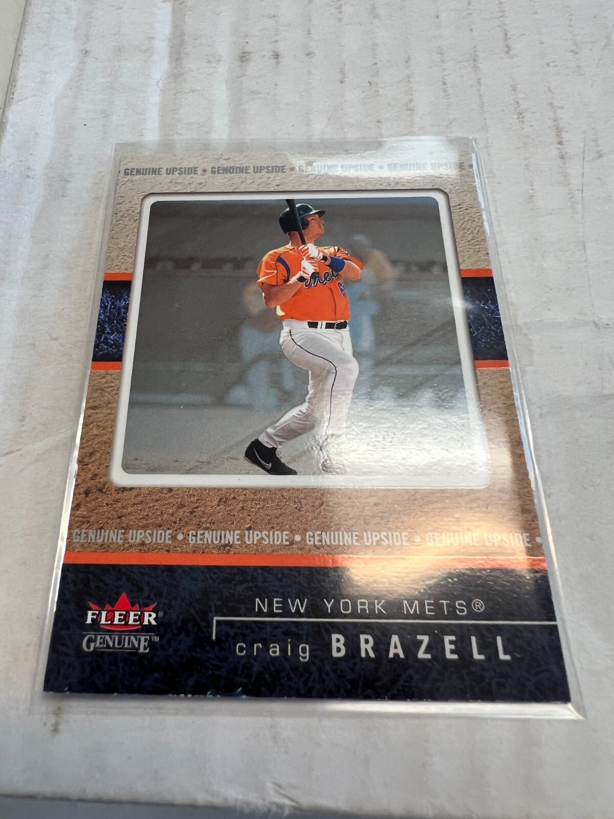 Craig Brazell 2003 Fleer Genuine Upside #G-134 #0951/1000 | eBay