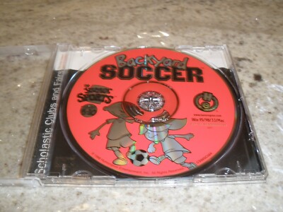 VINTAGE BACKYARD SOCCER PC GAME JUNIOR SPORTS HUMONGOUS ENTERTAINMENT ...