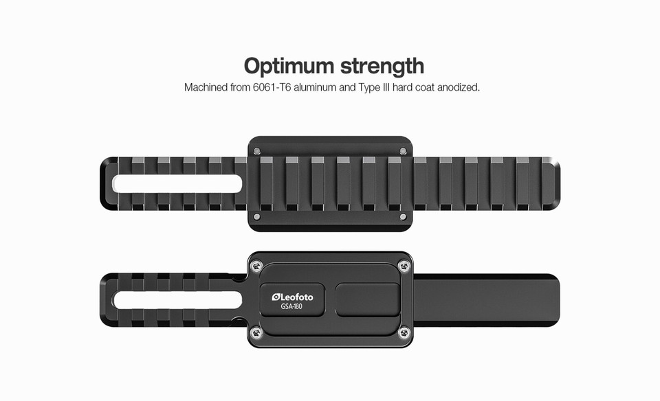 【Leofoto USA】Leofoto GSA-180 180mm Arca to Picatinny Plate | eBay