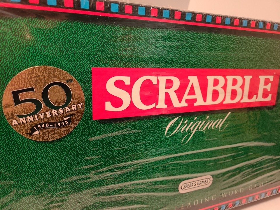 Original Scrabble Board Game 50th Anniversary Edition New In Package | eBay