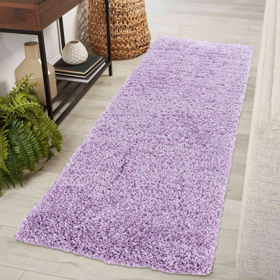 Living Room Soft Shaggy Rugs 45mm Pile Height Small - Extra Large in 22 ...