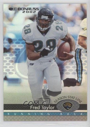 2002 Donruss Season Stat Line /116 Fred Taylor #86 | eBay