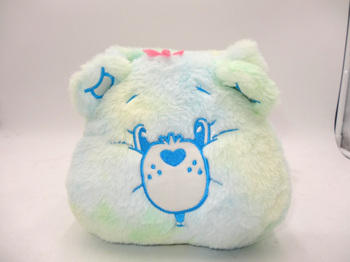 Care Bears Bed Time Bear Blue Plush Cosmetic Travel Bag Soft & Fluffy ...