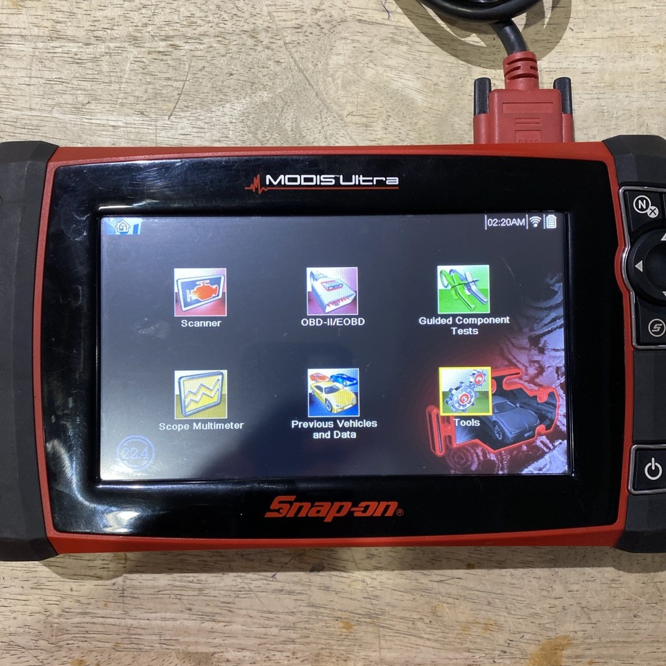 SNAP ON MODIS ULTRA 22.4 DIAGNOSTIC FULL FUNCTION SCANNER 1980's-2022 ...