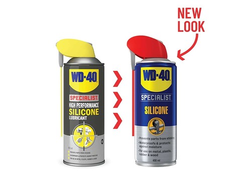 WD-40 Silicone Lubricant Spray 400Ml For Plumbing Rubber Car Window ...